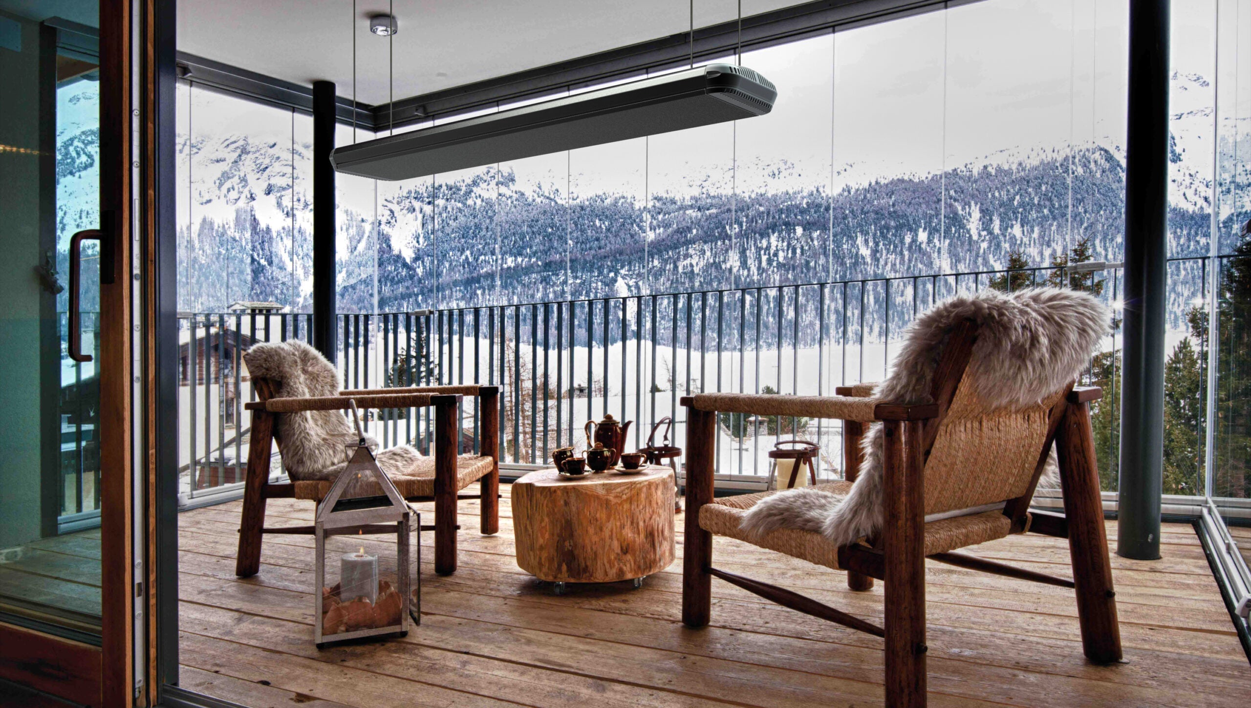 Infrarood verwarming serre | Het hele jaar comfort | Warmteshop ...
